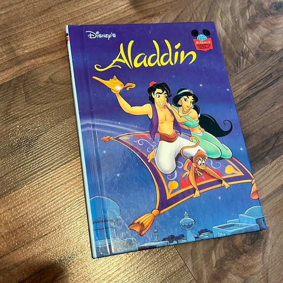 Disney | Toys | Disneys Wonderful World Of Reading Aladdin Book | Poshmark